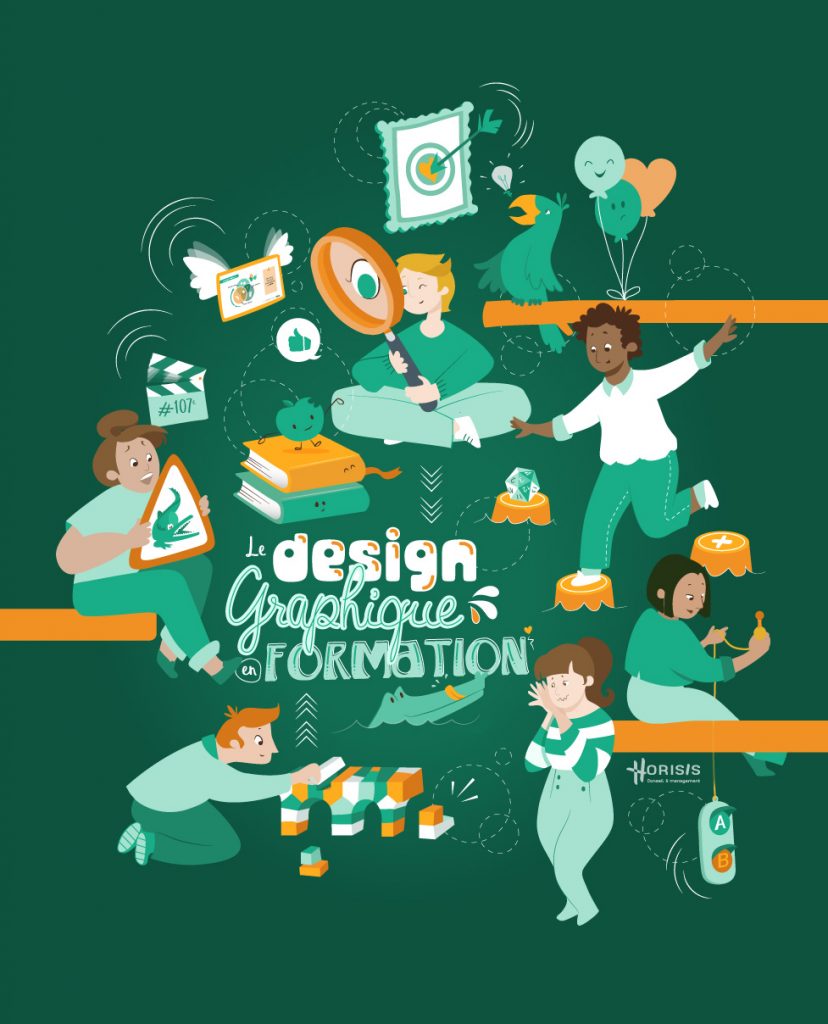 Horisis Conseil - [Infographie] Le design graphique en formation